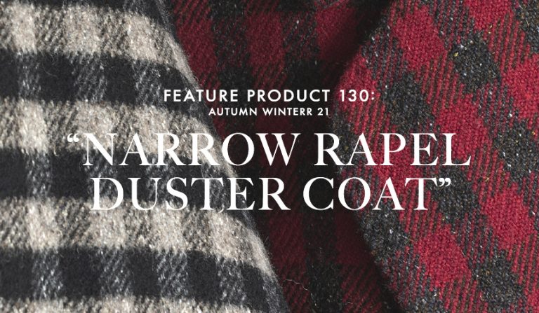 NARROW RAPEL DUSTER COAT | OLD JOE BRAND
